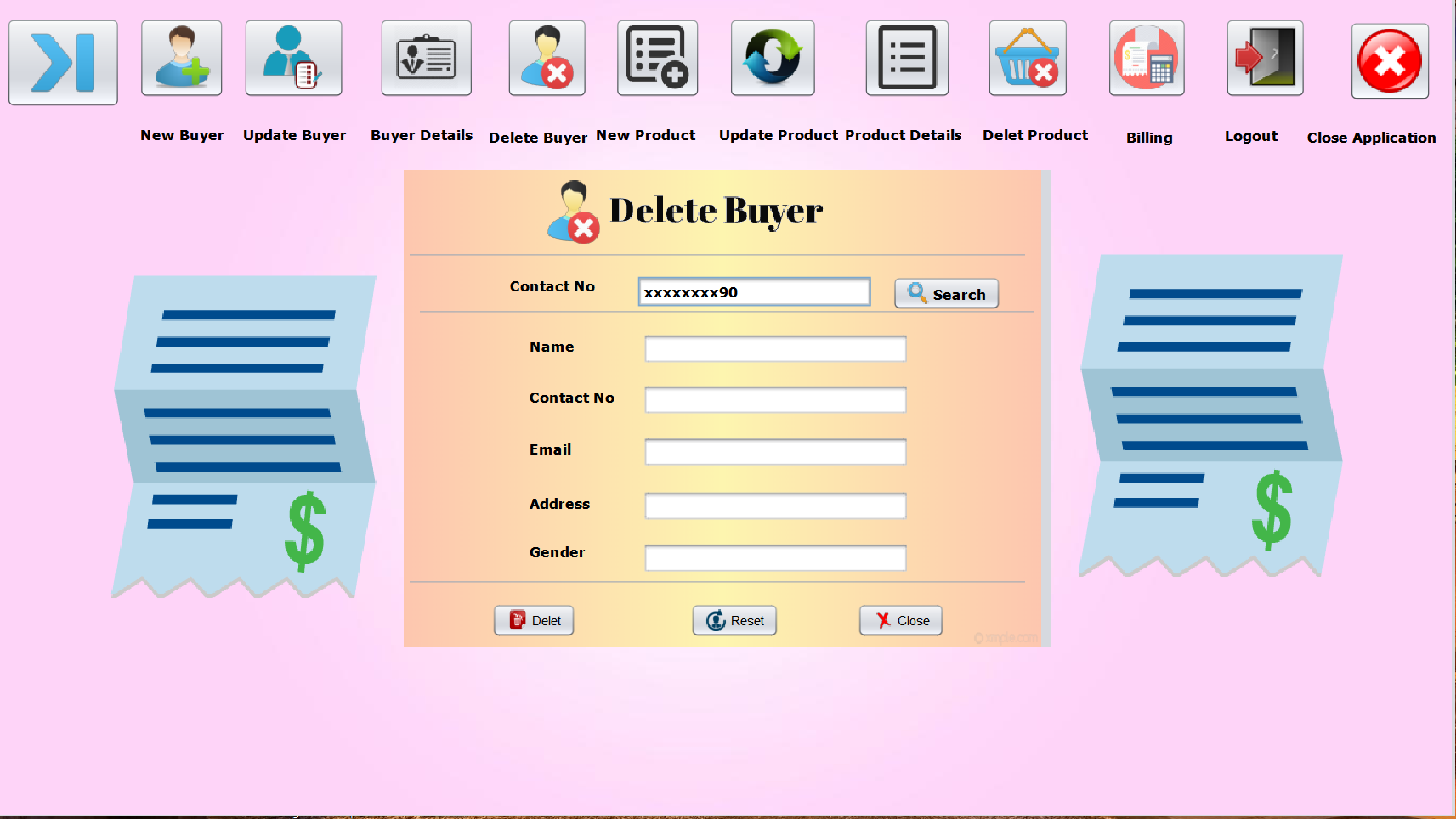 GitHub - code2tolearn/Super_Market_Billing_Management-System: This is ...