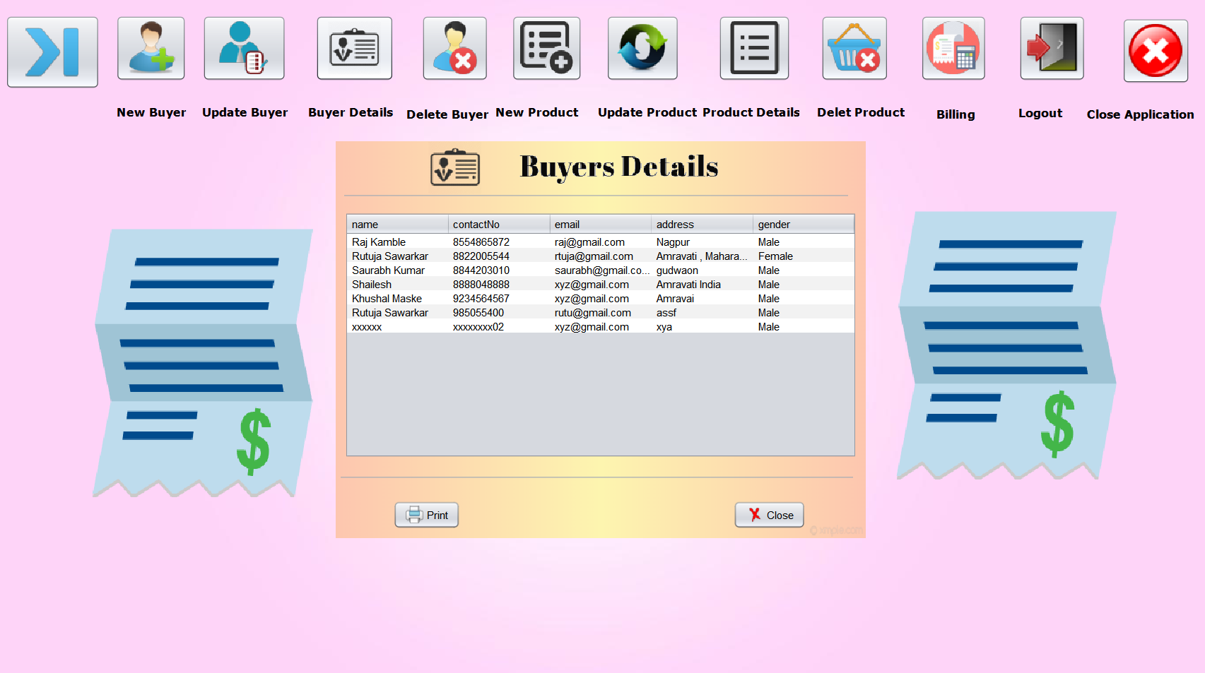 GitHub - code2tolearn/Super_Market_Billing_Management-System: This is ...