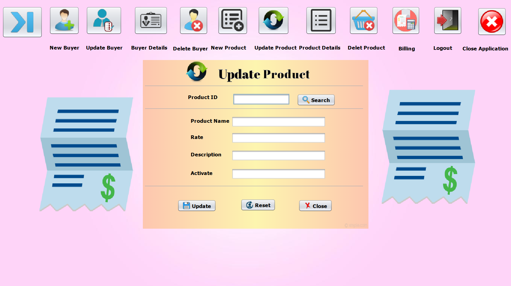 GitHub - code2tolearn/Super_Market_Billing_Management-System: This is the window base ...