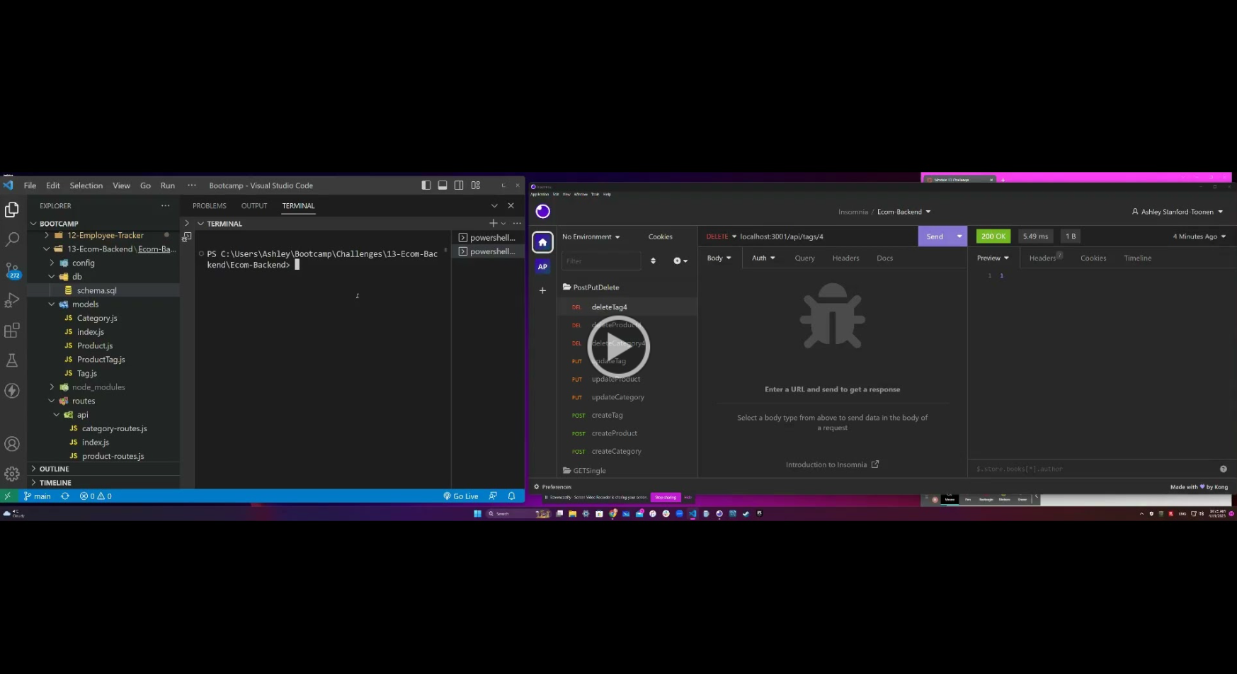 GitHub - acst52/Ecom-Backend: In this Module 13 Challenge, we were ... GitHub - acst52/Ecom-Backend: In this Module 13 Challenge, we were ...