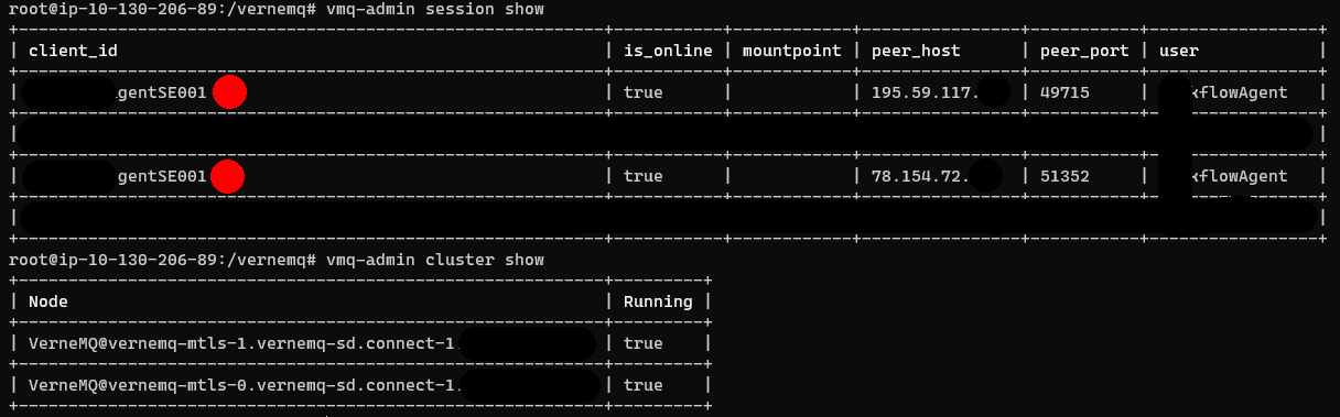 VerneMQ cluster allows connect with duplicated client id · Issue #2075 · vernemq/vernemq · GitHub