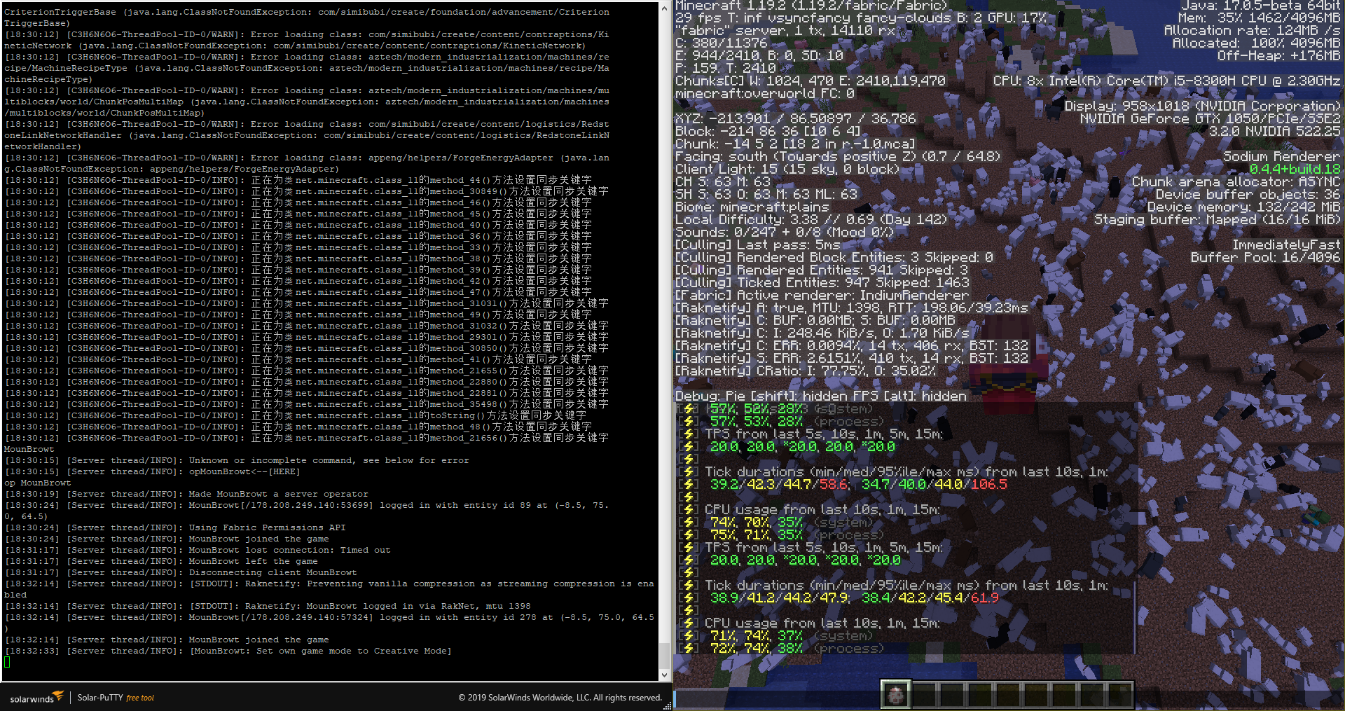 Какую версию мода использовать для fabric 1.19.1 · Issue #14 · KenRouKoro/C3H6N6O6 · GitHub