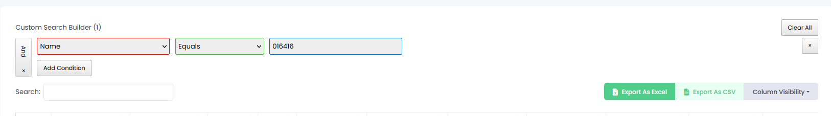 How Do Make Searchbuilder Predefined Criteria Dynamic In Laravel Databale Service Class