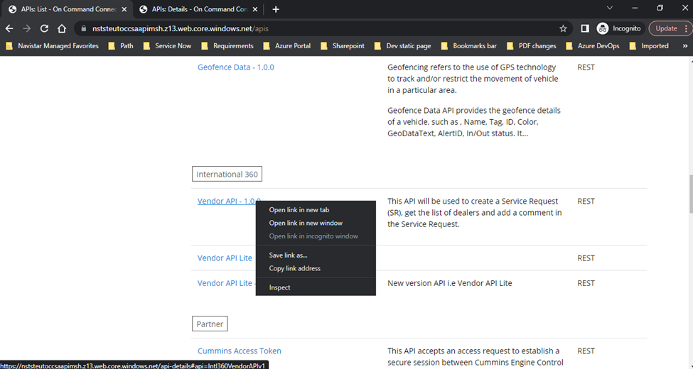 After Clicking On New Tab Then The Operations Are Not Getting Displayed · Issue 2145 · Azure