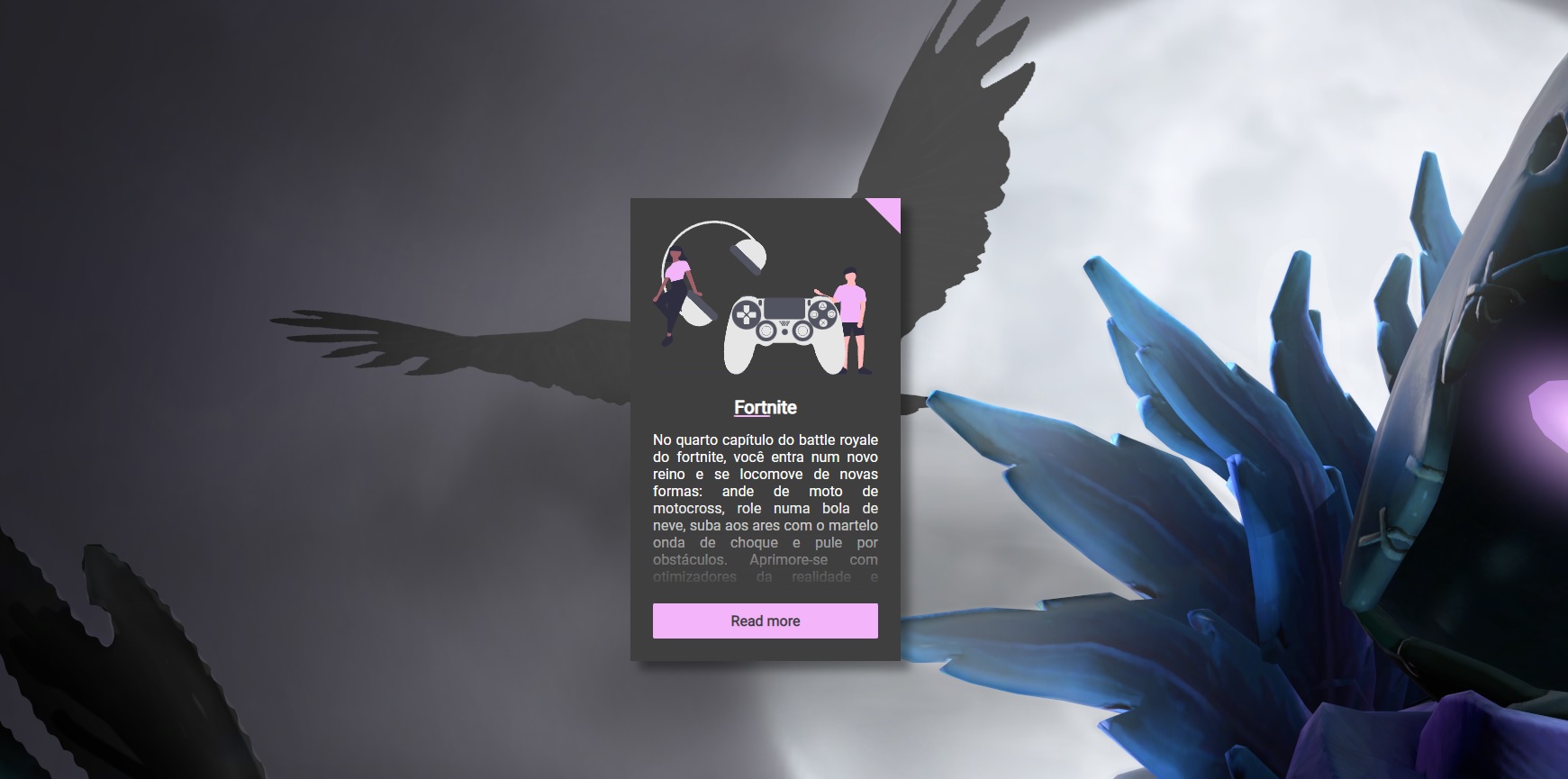 GitHub - alefvini/CARD-READ-MORE: Card com botão "mais" e "menos ...