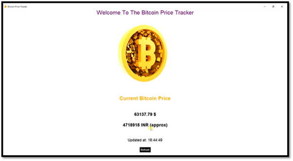 GitHub - saikiran5555/bitcoinpricetracker
