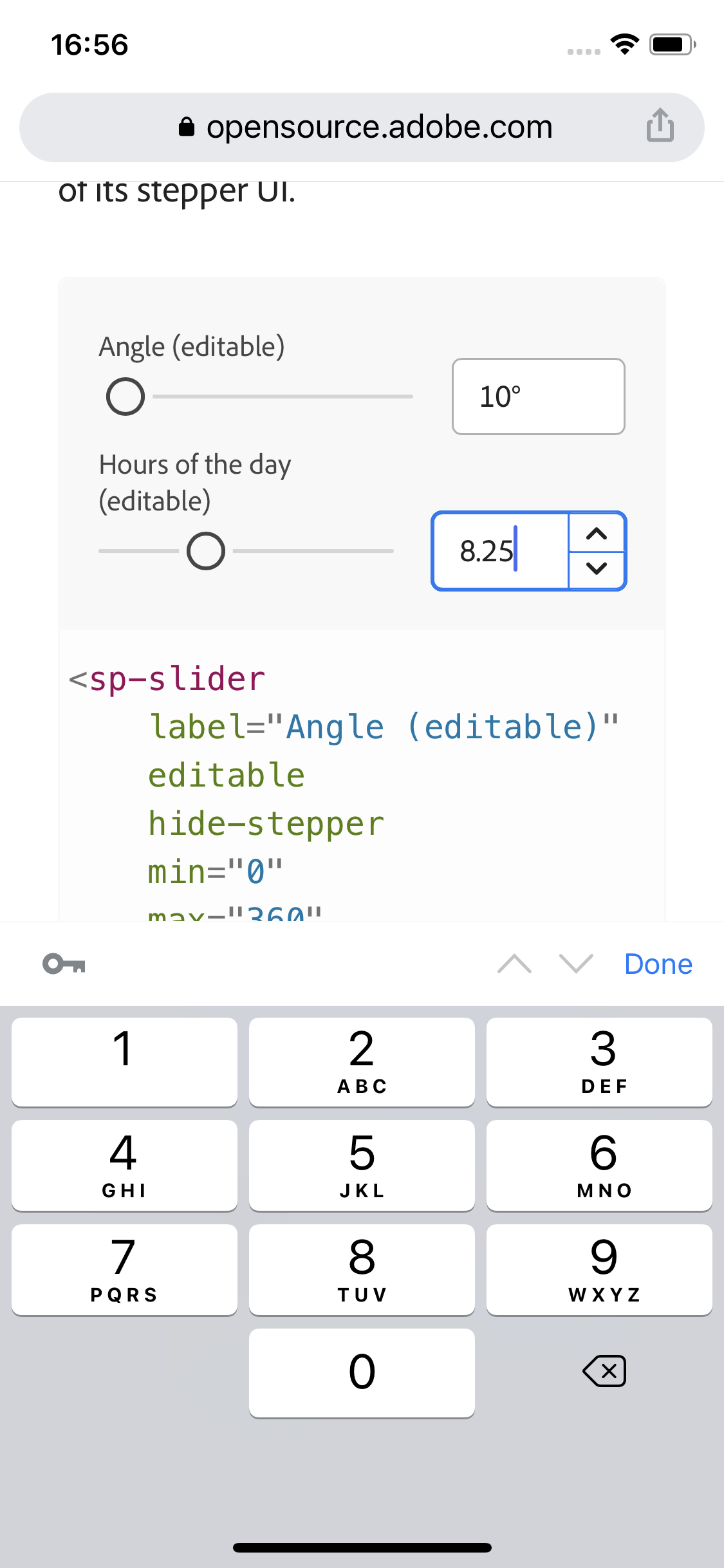 [Bug]: missing the decimal point on iOS keyboard if enter the editable ...