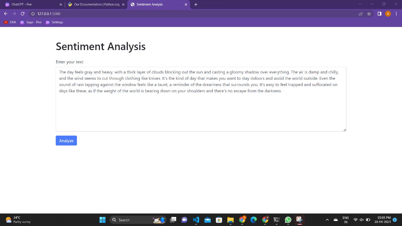 GitHub - restingdemon/AI-Project: Sentiment Analysis webapp using NLP