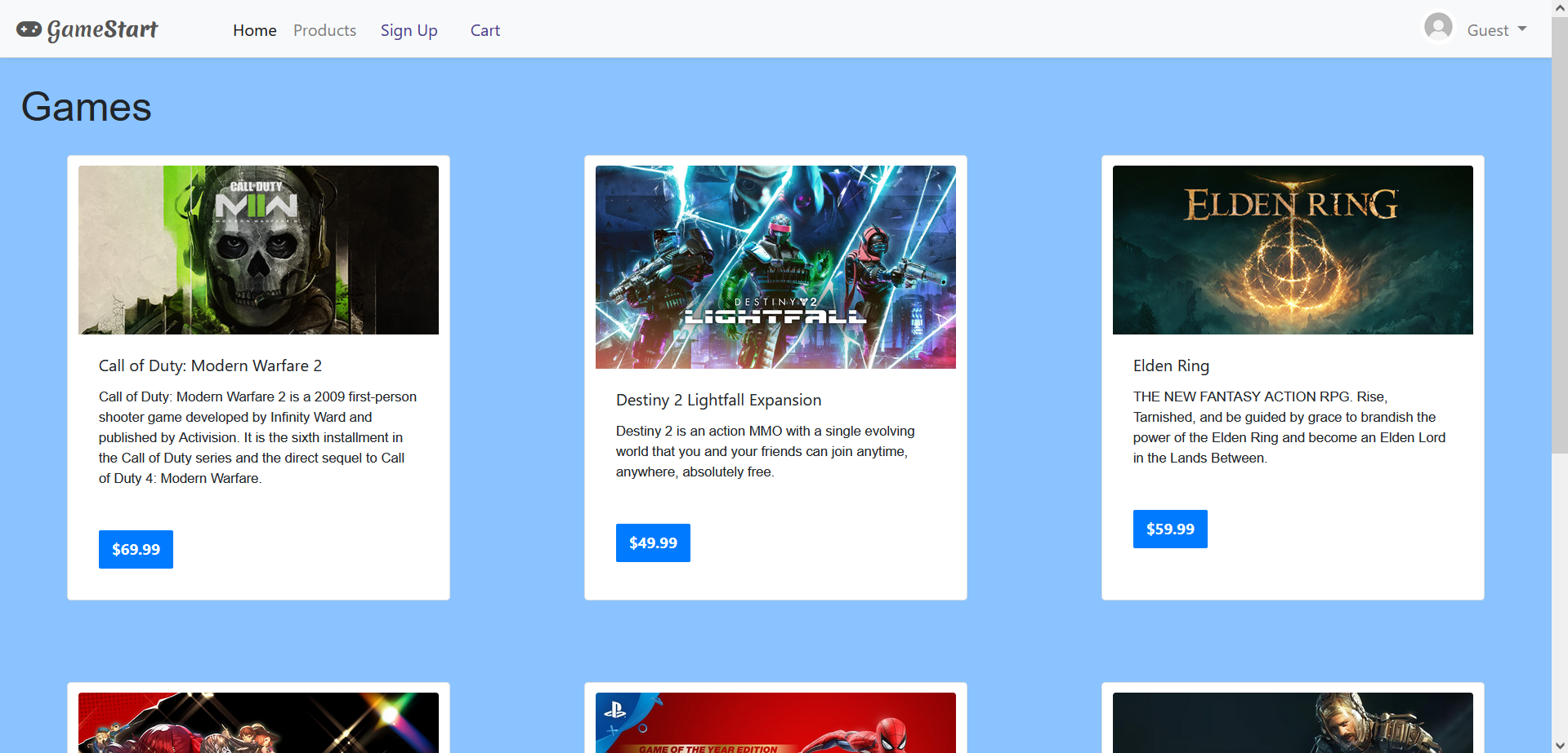 GitHub - emilyli1/EcommerceWebsite