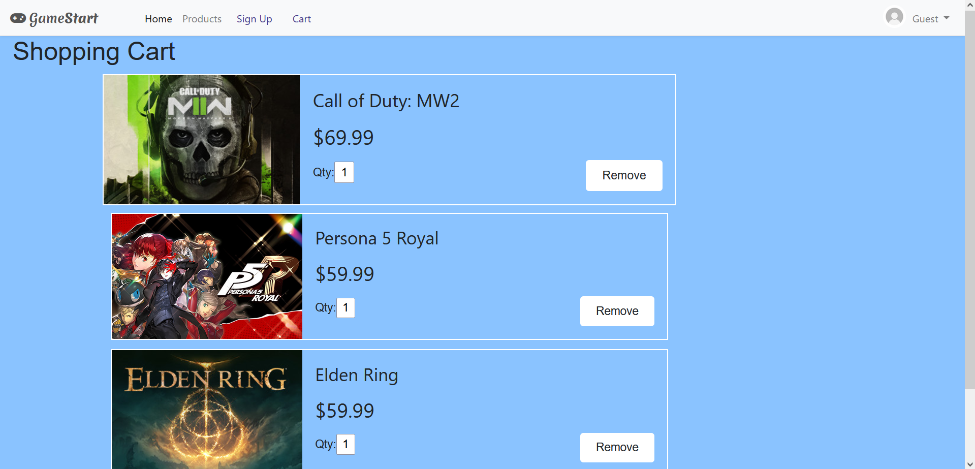 GitHub - emilyli1/EcommerceWebsite