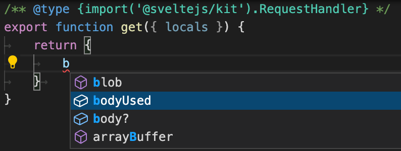 `response` Return Type For Request Handlers Is Incorrect · Issue 3676 · Sveltejs Kit · Github