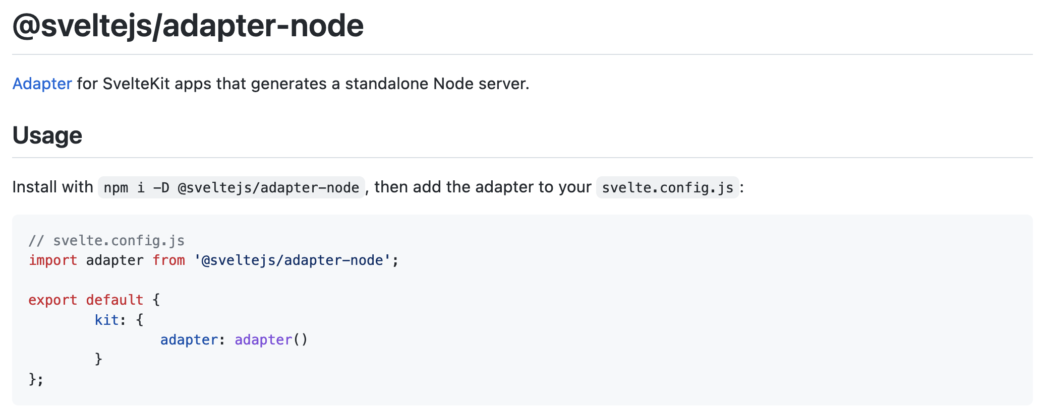 use spaces in README.md files by Rich-Harris · Pull Request #4749 · sveltejs/kit · GitHub