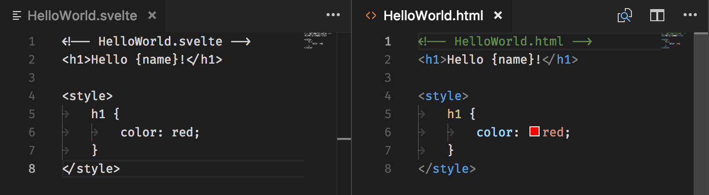 Use '.svelte' for components in documentation rather than '.html' · Issue #332 · sveltejs/v2 ...