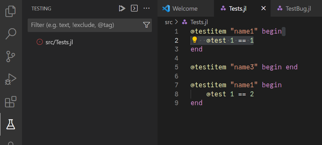 all testitems disappear if testitem name is reused · Issue #3221 ...