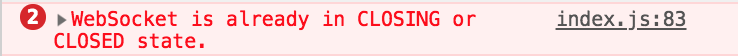 Websocket Is Already In Closing Or Closed State · Issue 464 · Coopcycle Coopcycle Web · Github
