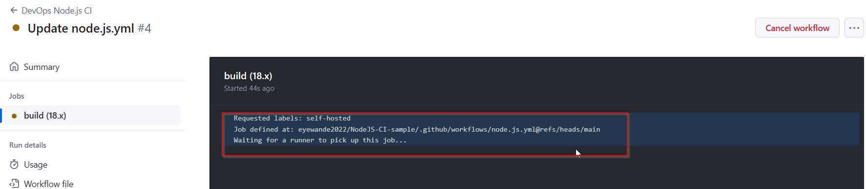 GitHub - eyewande2022/NodeJS-CI-sample
