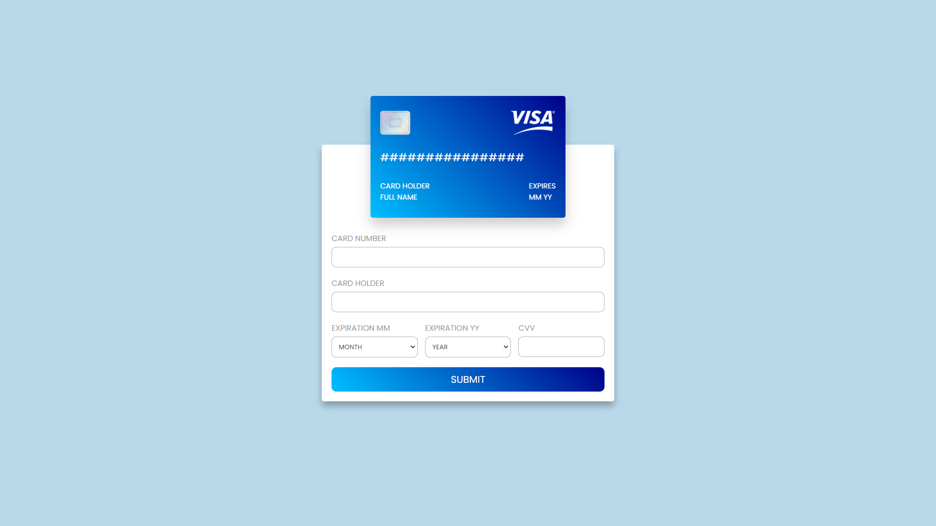 GitHub - jonasmaced0/Visa-Credit-Card: This little project was quite ...