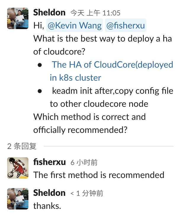 HA of CloudCore · Issue #2818 · kubeedge/kubeedge · GitHub