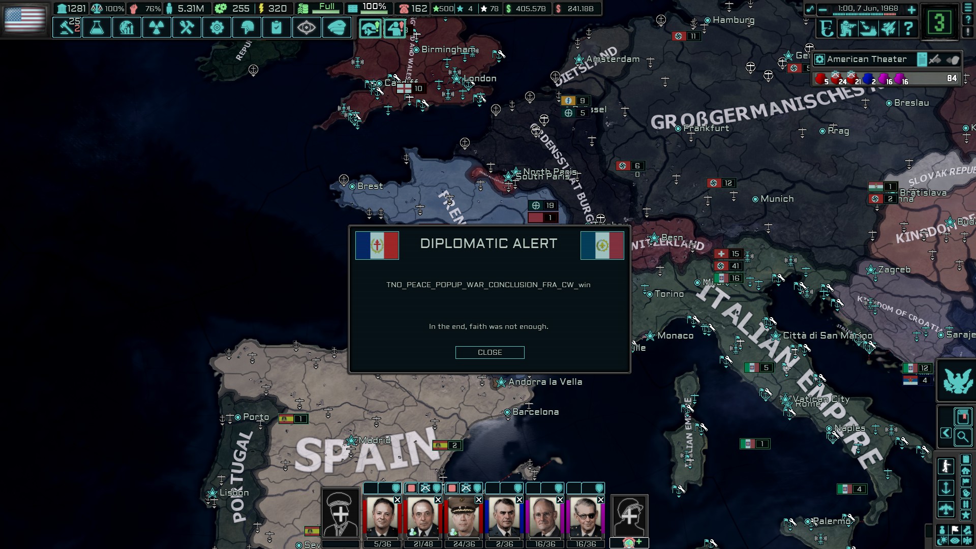 French Reclamation during French State Civil War · Issue #1232 · TNODevs/TNO-Bug-Tracker · GitHub