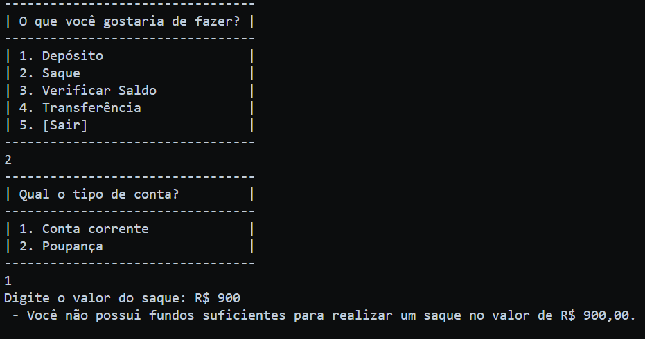 GitHub - IgorWolf99/ATM-System: Software de caixa eletrônico.