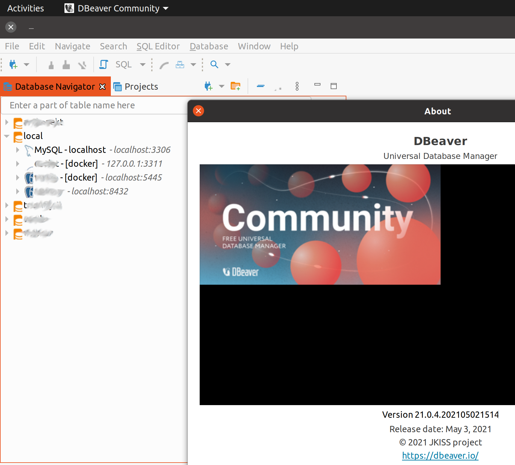 wrong icon size on database navigator and projects on a 4k screen ...