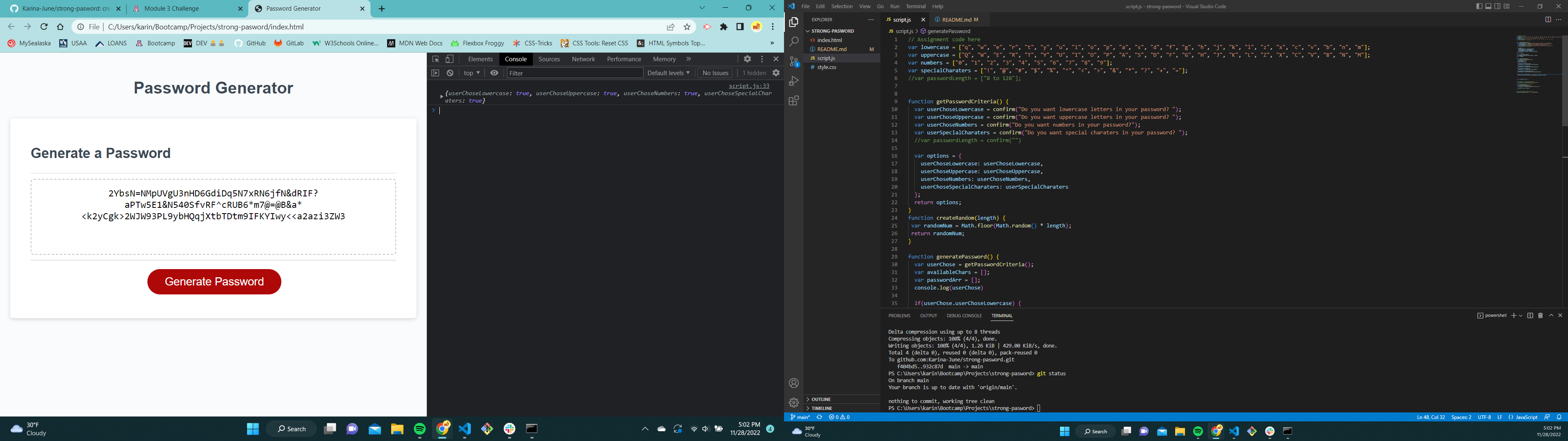 GitHub - Karina-June/strong-pasword: creating stronger password for ...