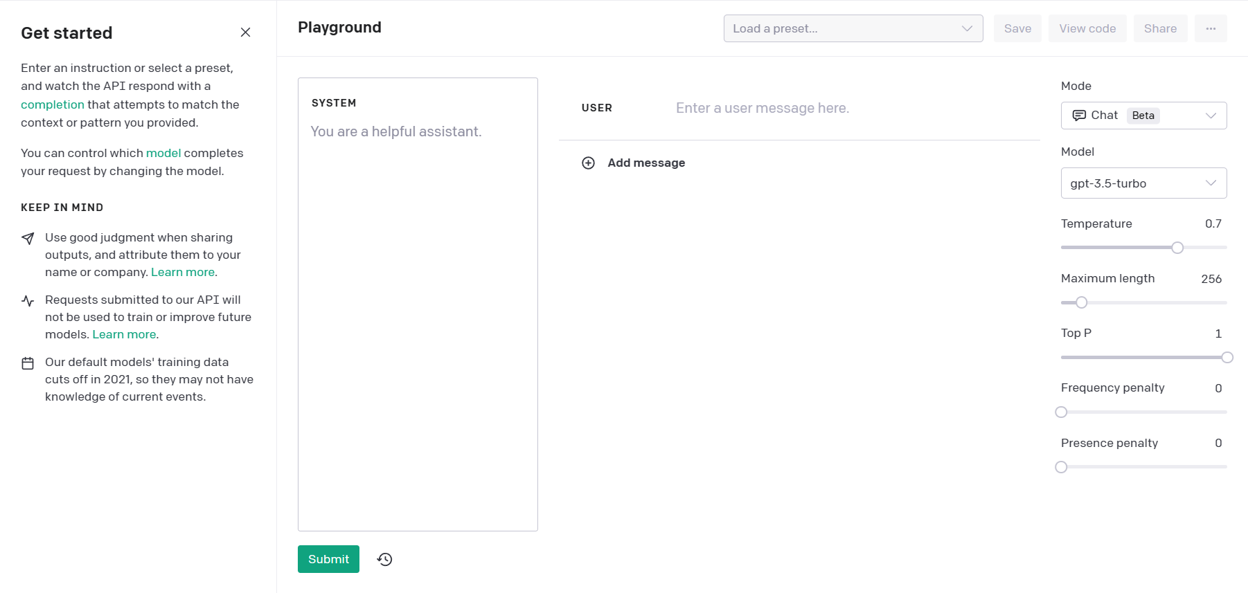人设在使用 gpt-3.5-turbo 时不起作用 · Issue #229 · LlmKira/Openaibot · GitHub