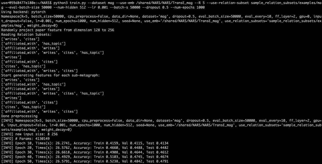 Can not reproduce the same result as you present in OGB-MAG dataset · Issue #6 ...