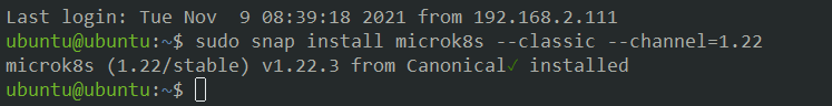 Microk8s and Ubuntu 21.10 release with Rpi4 8G · Issue #2712 · canonical/microk8s · GitHub