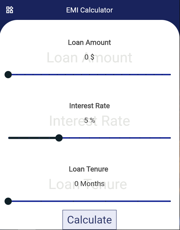 GitHub - parthflutter/emicalculator