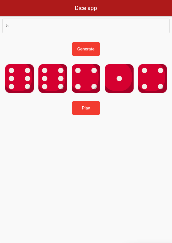 GitHub - arpitaflutter/diceapp