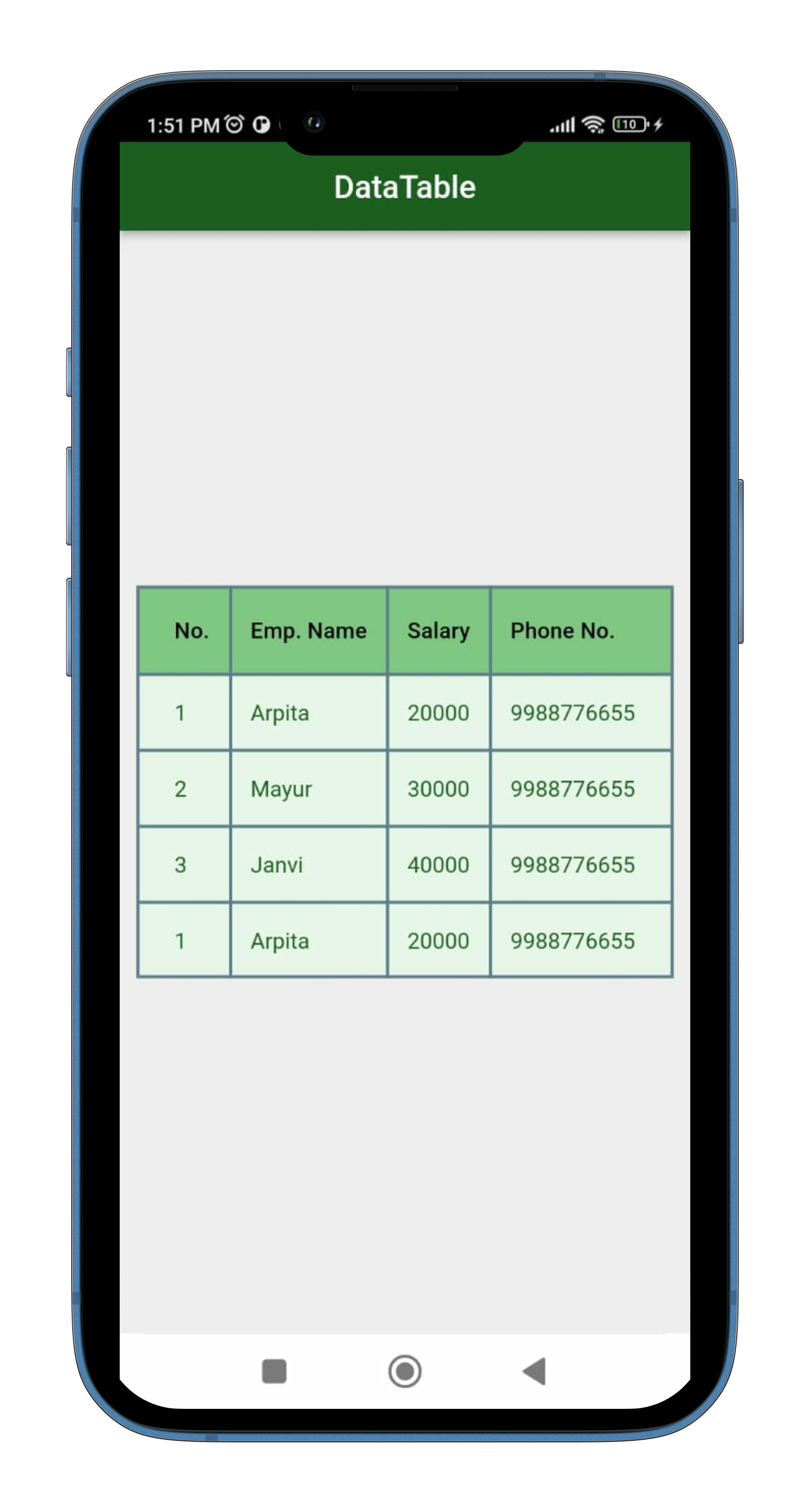 GitHub - arpitaflutter/data_table