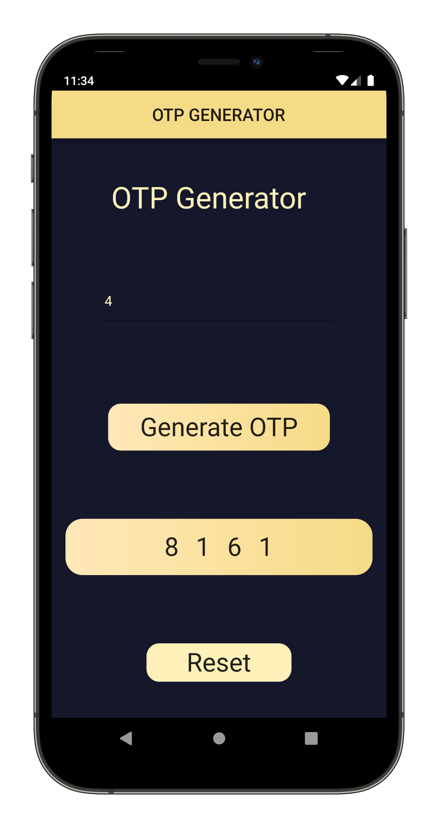 GitHub - darshit1425/OTPGenerator