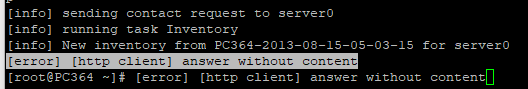 Error Client Answer Without Content · Issue 13662 · Glpi 