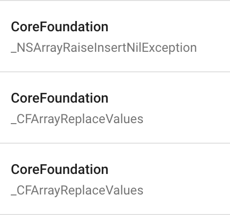 Mass CoreFoundation crash with 6.24 and 6.26 · Issue #5891 · firebase/firebase-ios-sdk · GitHub