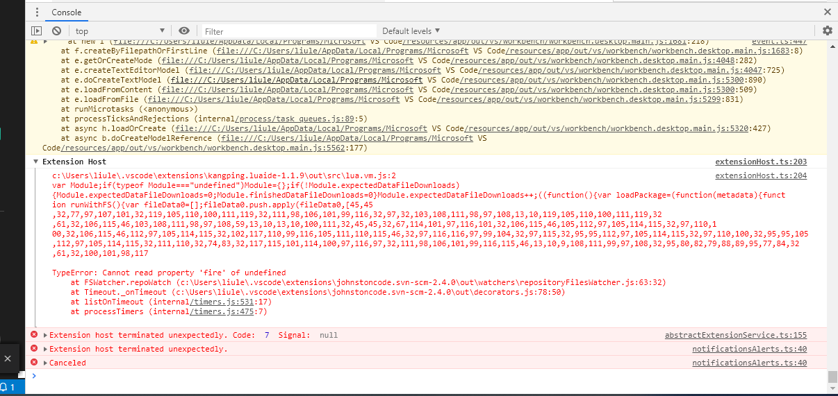 conflict with luaide · Issue #753 · JohnstonCode/svn-scm · GitHub
