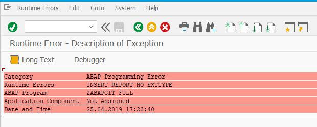 Some Error On Abap 702 · Issue 2671 · Abapgitabapgit · Github 4194