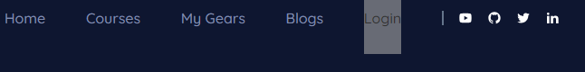 Bug Non Functional Login Button In Navbar Section · Issue 169 · Piyushgarg Devpiyushgargdev