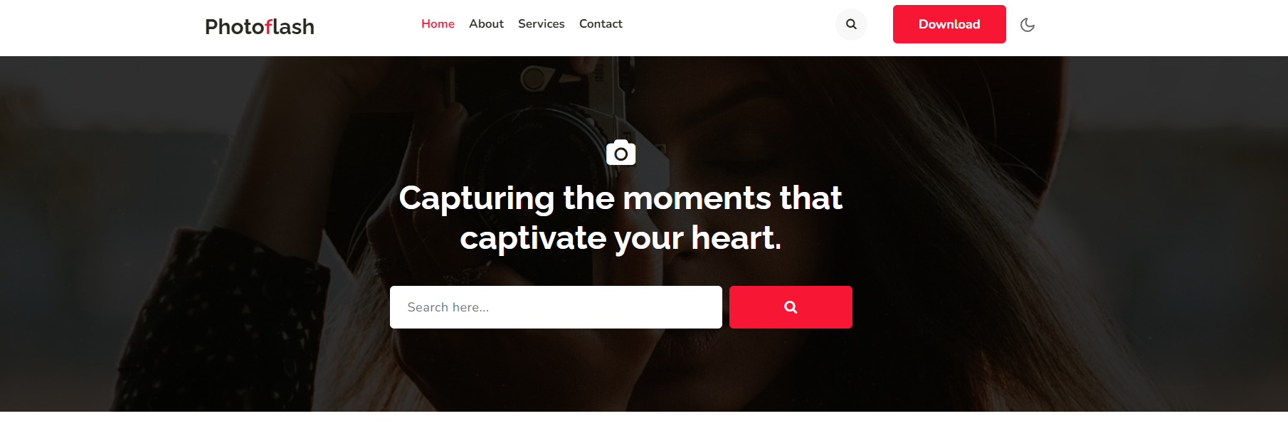 GitHub - M-Revanth-Reddy-123/photogallery: This is web site of stylish photogallery designed by ...