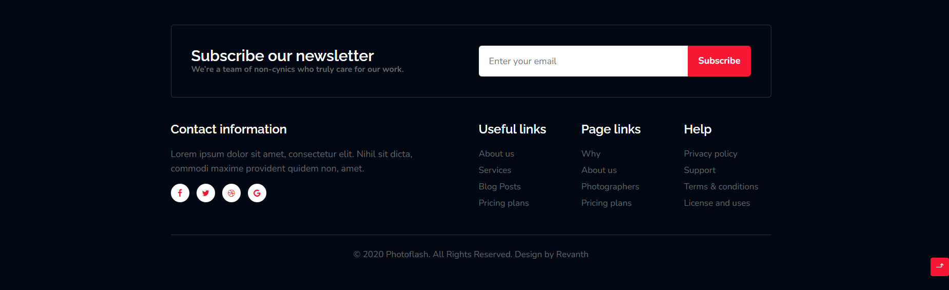 GitHub - M-Revanth-Reddy-123/photogallery: This is web site of stylish photogallery designed by ...