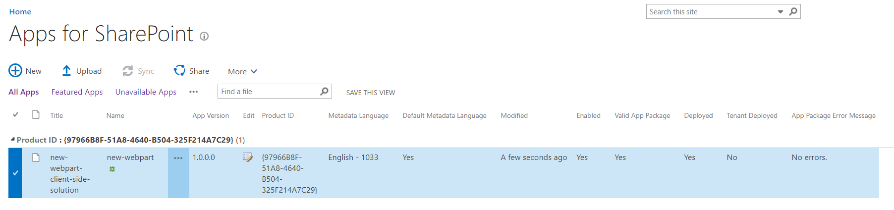 Sharepoint Client Side Web Part Deployment Failed · Issue 5451 · Sharepointsp Dev Docs · Github