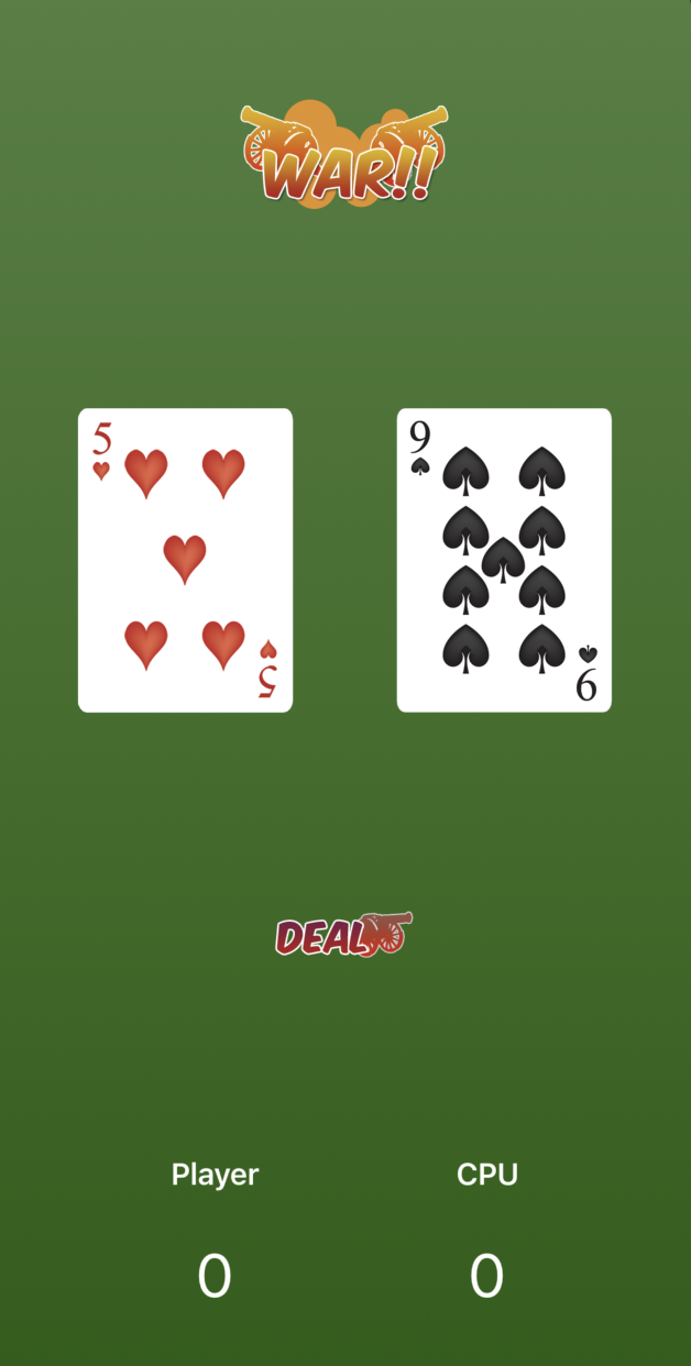 GitHub - Gabriel-Popa/War-Card-Game