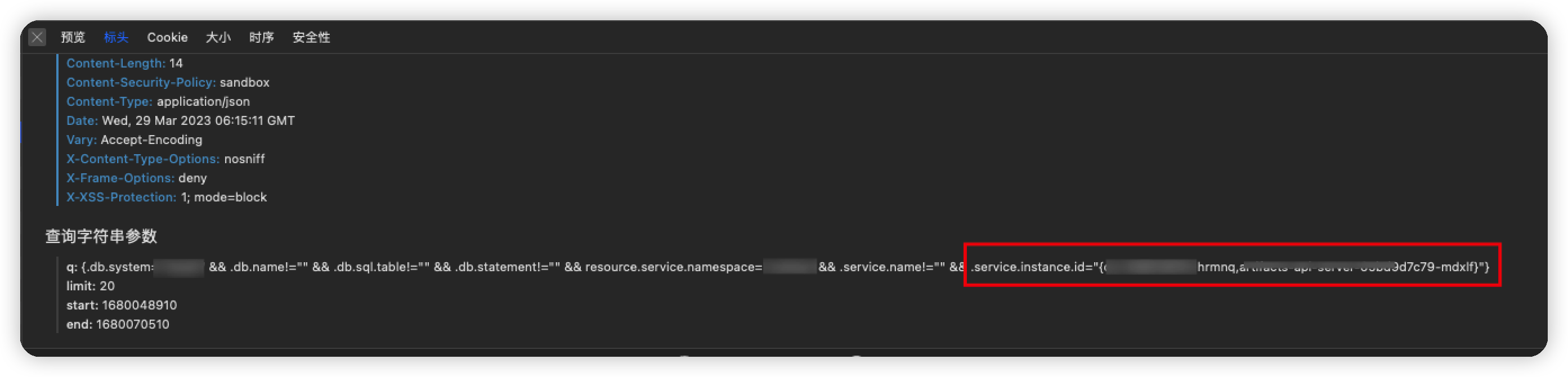 Traceql Dont Support To Query Using Variable Like Xxxyyy · Issue