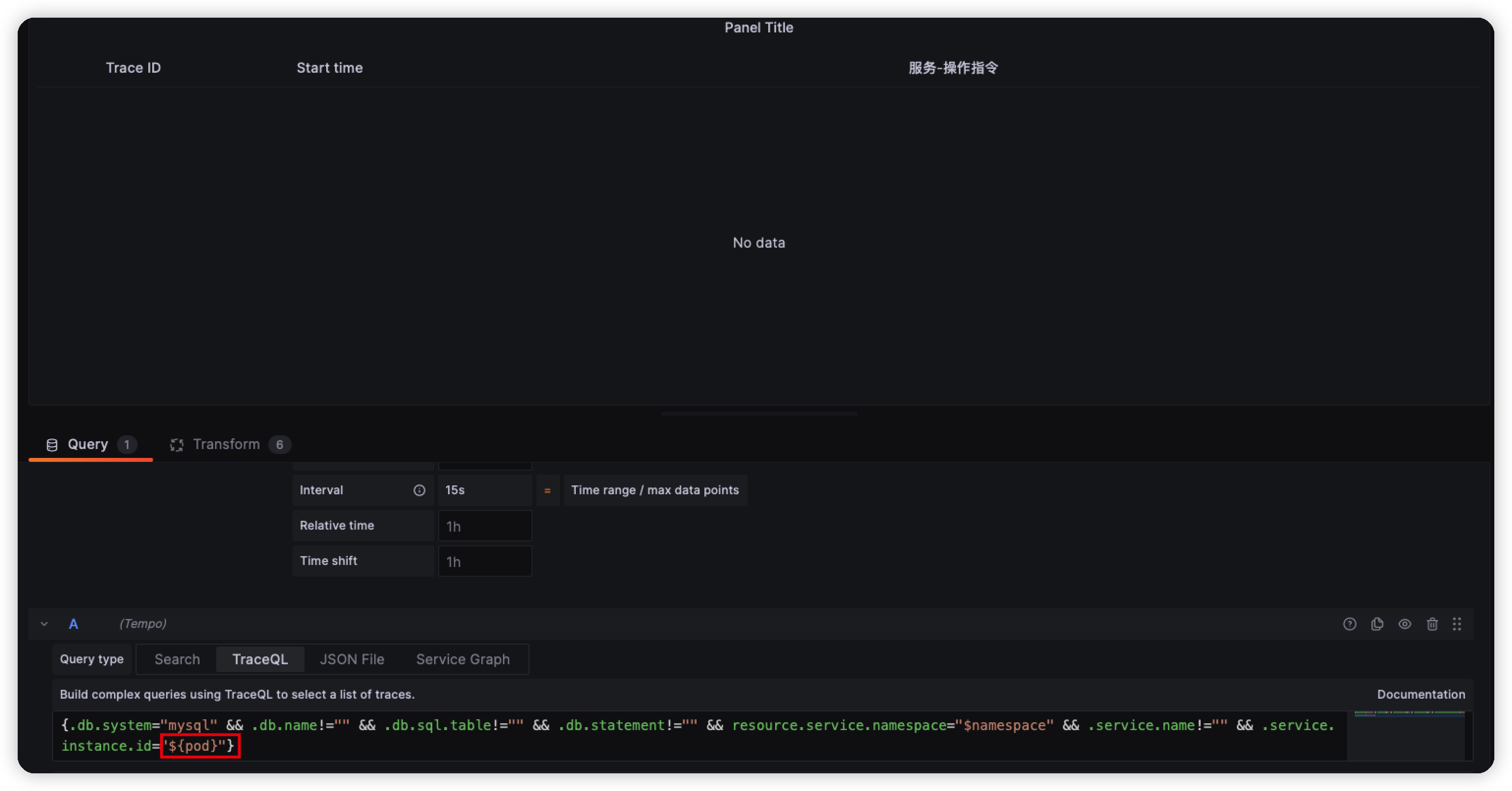 Traceql Dont Support To Query Using Variable Like Xxxyyy · Issue 2272 · Grafanatempo · Github