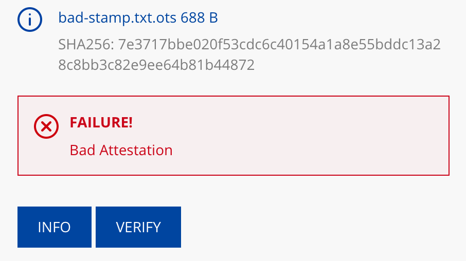 Error message for bad timestamp doesn't make sense · Issue #28 · opentimestamps/opentimestamps ...