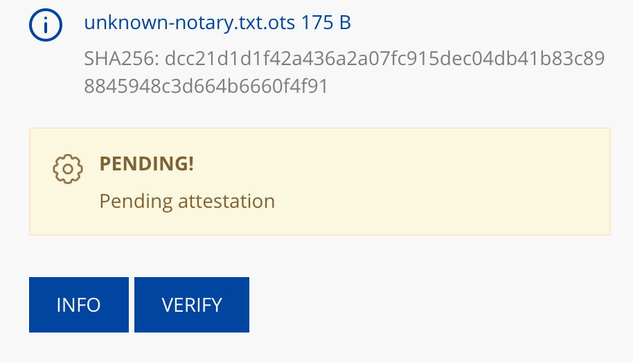 Error message for bad timestamp doesn't make sense · Issue #28 · opentimestamps/opentimestamps ...