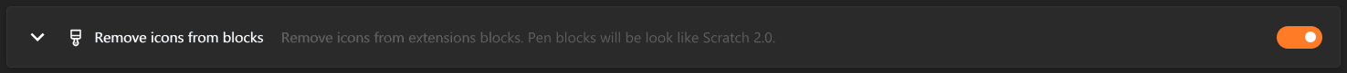 Remove icons from extensions blocks · Issue #5644 · ScratchAddons/ScratchAddons · GitHub