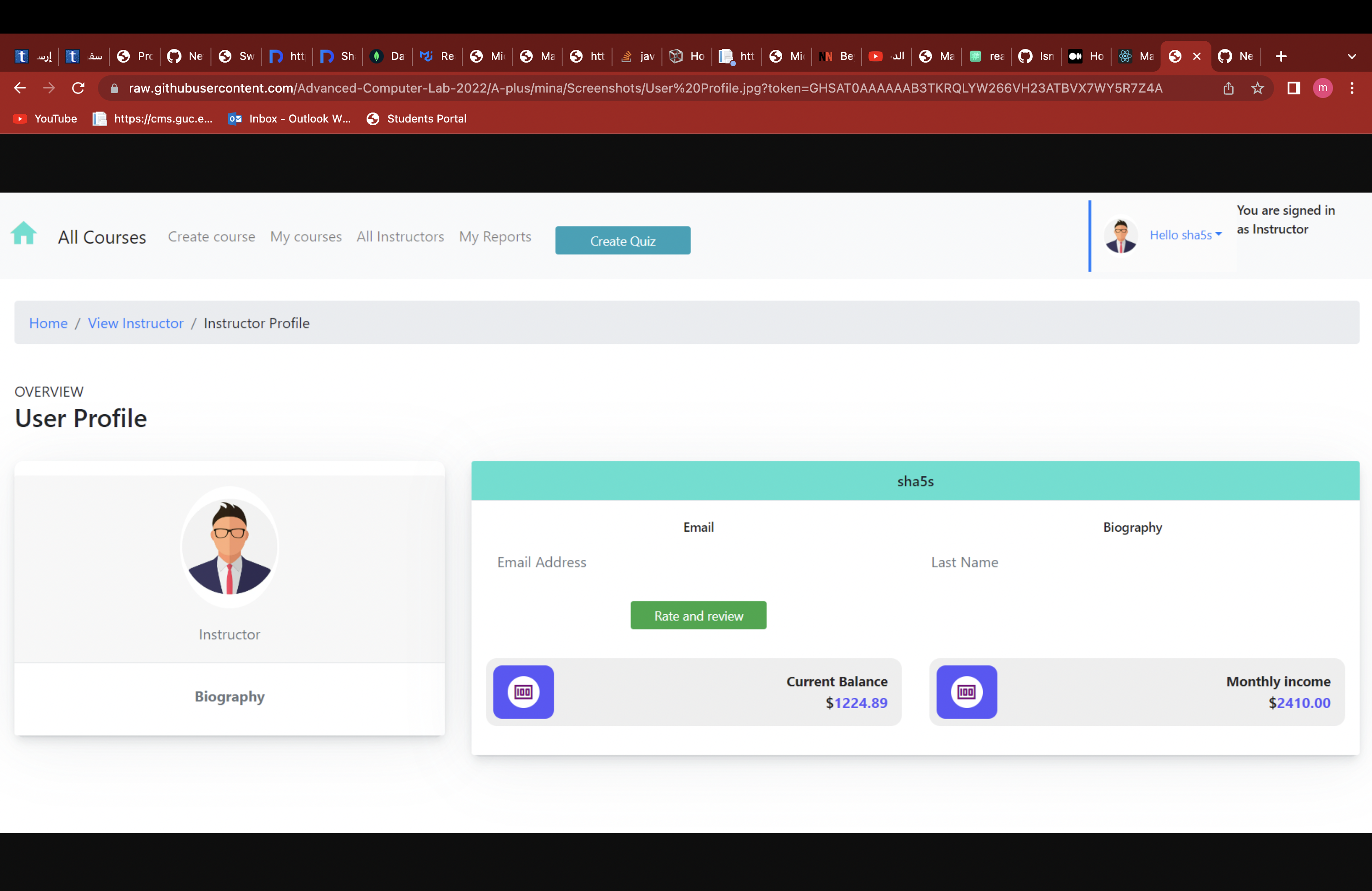 GitHub - minashady/Online-learning-platform