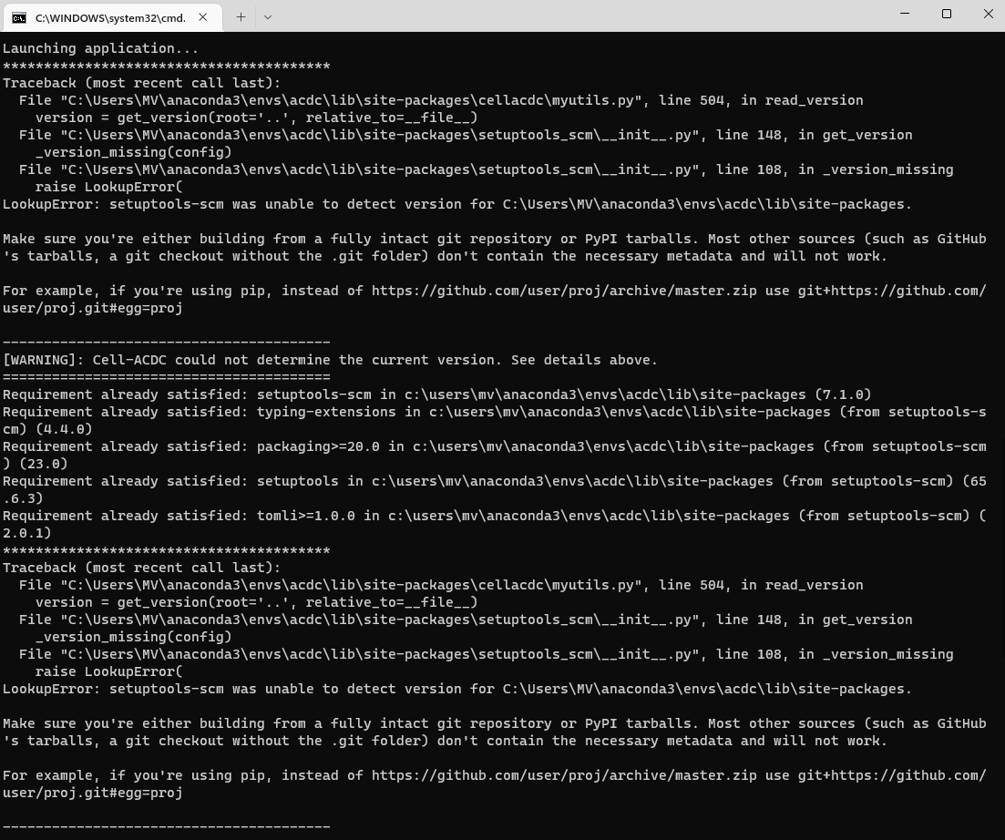 3D measurements seems to be impaired due to setuptools installation issue · Issue #252 ...