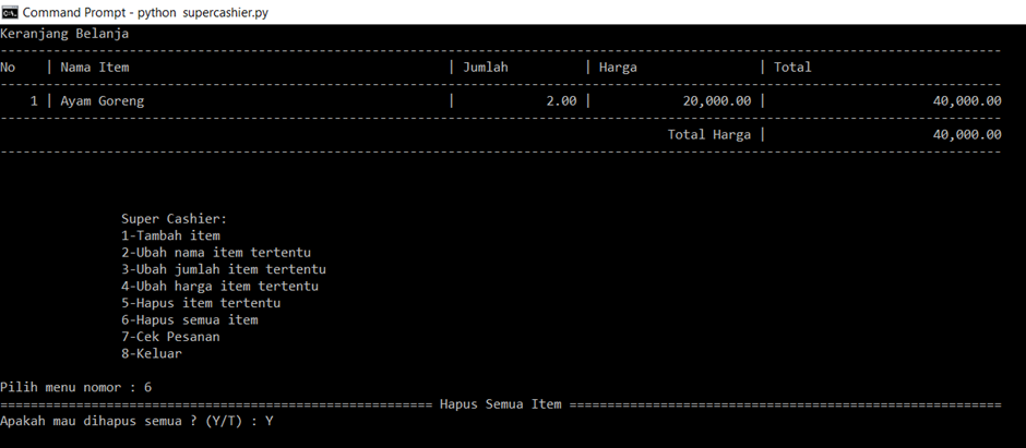 GitHub - mohamadbaidowi/Pacmann-Super-Cashier: Python project